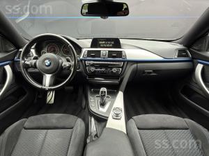 Black BMW 430 2016 in Riga, with an engine capacity of 3.00 L and mileage of 181 thousand km for 17500 €, photo 8 on AUTOMOTO.COM.LV