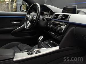 Black BMW 430 2016 in Riga, with an engine capacity of 3.00 L and mileage of 181 thousand km for 17500 €, photo 10 on AUTOMOTO.COM.LV