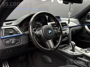 Black BMW 430 2016 in Riga, with an engine capacity of 3.00 L and mileage of 181 thousand km for 17500 €, photo 12 on AUTOMOTO.COM.LV