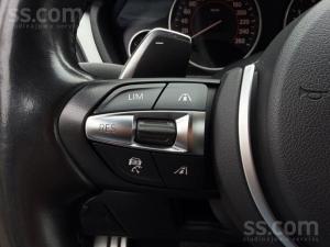Black BMW 430 2016 in Riga, with an engine capacity of 3.00 L and mileage of 181 thousand km for 17500 €, photo 14 on AUTOMOTO.COM.LV