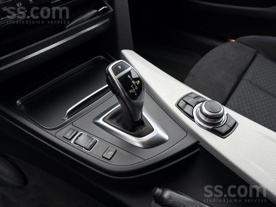 Black BMW 430 2016 in Riga, with an engine capacity of 3.00 L and mileage of 181 thousand km for 17500 €, photo 17 on AUTOMOTO.COM.LV