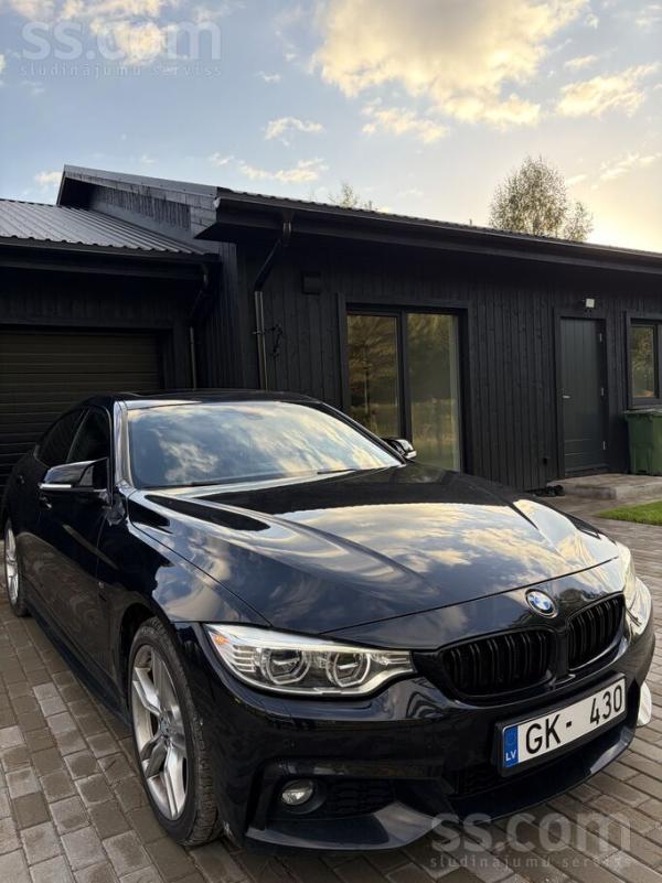 Black BMW 430 2014 in Riga, with an engine capacity of 3.00 L and mileage of 310 thousand km for 16799 €, photo 3 on AUTOMOTO.COM.LV