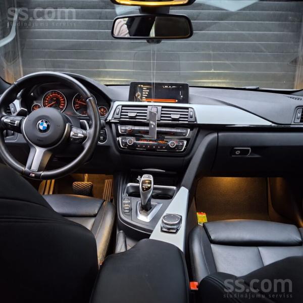 Black BMW 430 2014 in Riga, with an engine capacity of 3.00 L and mileage of 310 thousand km for 16799 €, photo 9 on AUTOMOTO.COM.LV