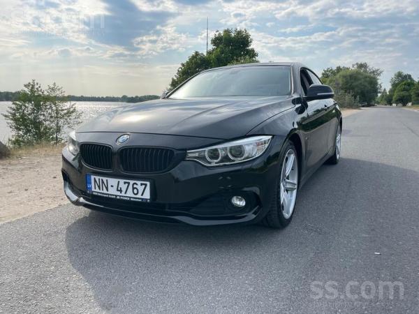 Black BMW 430 2015 in Riga, with an engine capacity of 3.00 L and mileage of 265 thousand km for 14000 €, photo 1 on AUTOMOTO.COM.LV
