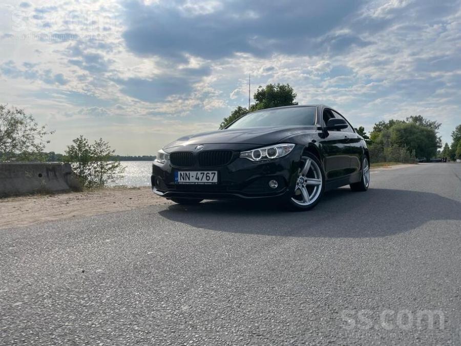 Black BMW 430 2015 in Riga, with an engine capacity of 3.00 L and mileage of 265 thousand km for 14000 €, photo 2 on AUTOMOTO.COM.LV