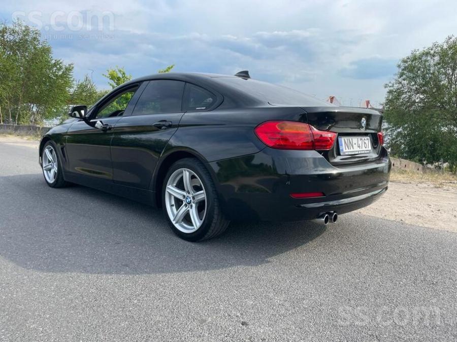 Black BMW 430 2015 in Riga, with an engine capacity of 3.00 L and mileage of 265 thousand km for 14000 €, photo 3 on AUTOMOTO.COM.LV
