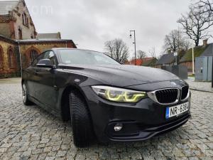 Black BMW 430 2017 in Ventspils, with an engine capacity of 3.00 L and mileage of 171 thousand km for 22500 €, photo 2 on AUTOMOTO.COM.LV