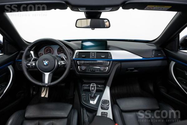 Синий БМВ 430 2015 в Рига, объемом двигателя 3.00 л и пробегом 180 тыс. км за 19900 €, фото 10 на AUTOMOTO.COM.LV