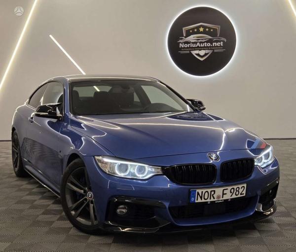 Blue BMW 430 2014 in Marijampole, with an engine capacity of 2.99 L and mileage of 267 thousand km for 12850 €, photo 1 on AUTOMOTO.COM.LV