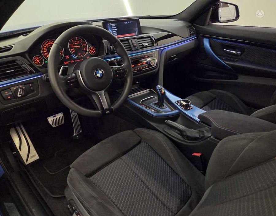 Blue BMW 430 2014 in Marijampole, with an engine capacity of 2.99 L and mileage of 267 thousand km for 12850 €, photo 3 on AUTOMOTO.COM.LV