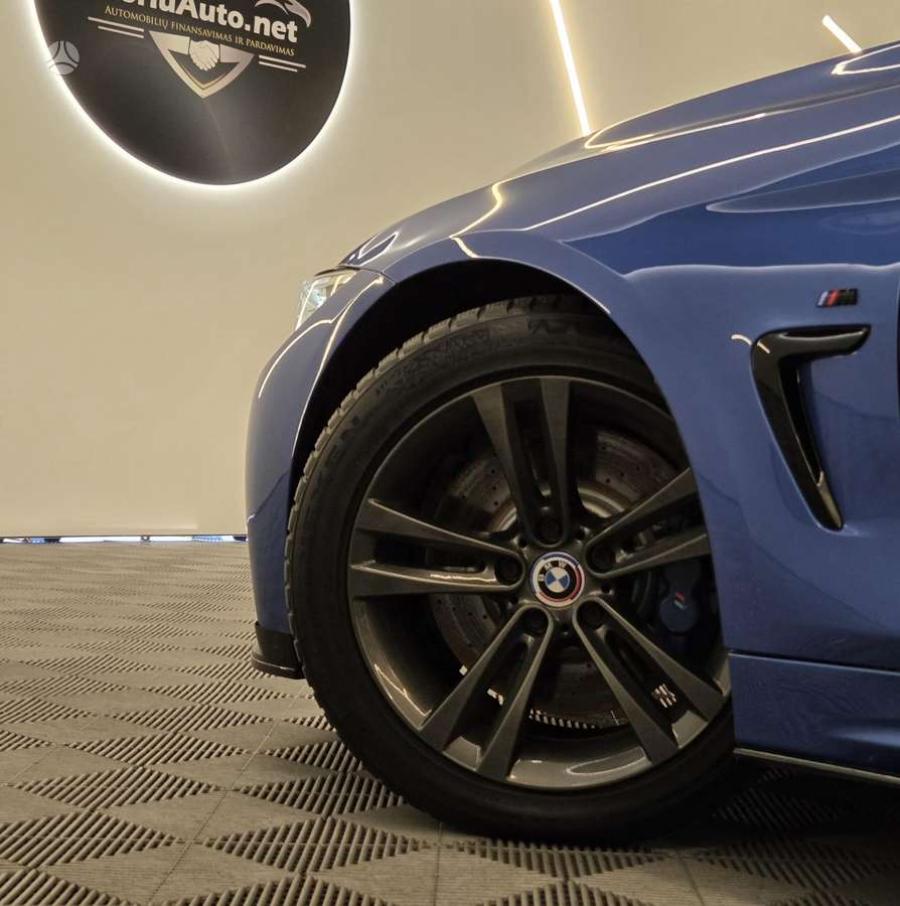 Blue BMW 430 2014 in Marijampole, with an engine capacity of 2.99 L and mileage of 267 thousand km for 12850 €, photo 21 on AUTOMOTO.COM.LV