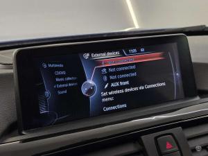 Blue BMW 430 2014 in Marijampole, with an engine capacity of 2.99 L and mileage of 267 thousand km for 12850 €, photo 25 on AUTOMOTO.COM.LV