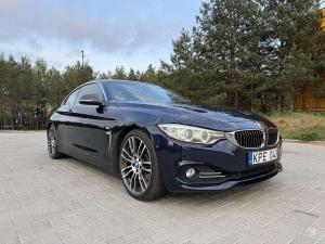 BMW 430 2014 in Vilnius on AUTOMOTO.COM.LV Blue BMW 430 2014 in Vilnius, with an engine capacity of 2.99 L and mileage of 306 thousand km for 11450 €, photo 1 on AUTOMOTO.COM.LV