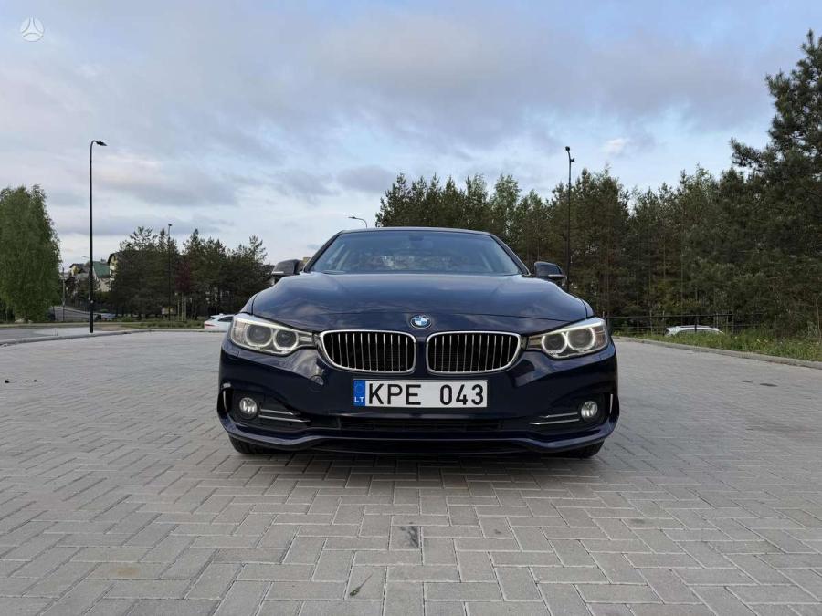 Blue BMW 430 2014 in Vilnius, with an engine capacity of 2.99 L and mileage of 306 thousand km for 11450 €, photo 3 on AUTOMOTO.COM.LV