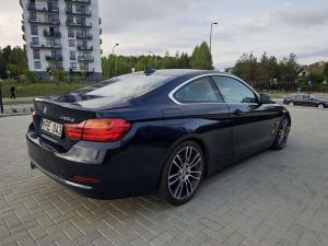 Blue BMW 430 2014 in Vilnius, with an engine capacity of 2.99 L and mileage of 306 thousand km for 11450 €, photo 8 on AUTOMOTO.COM.LV