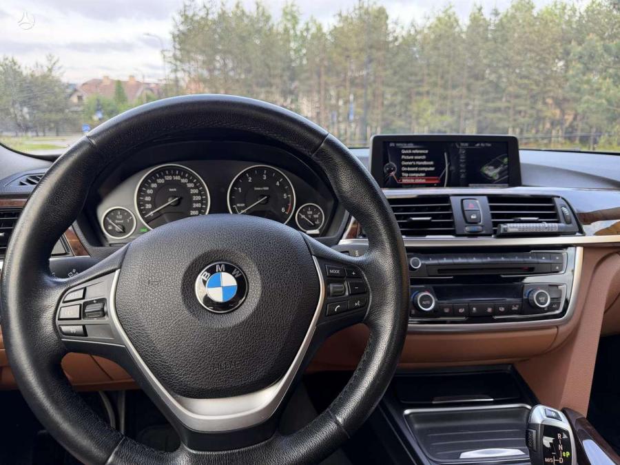 Blue BMW 430 2014 in Vilnius, with an engine capacity of 2.99 L and mileage of 306 thousand km for 11450 €, photo 16 on AUTOMOTO.COM.LV