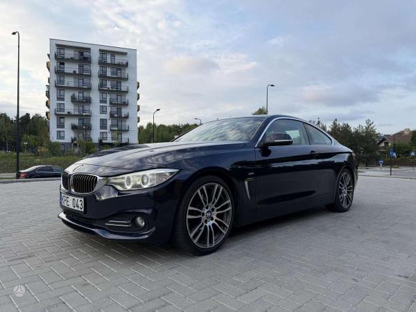 Blue BMW 430 2014 in Vilnius, with an engine capacity of 2.99 L and mileage of 306 thousand km for 11450 €, photo 4 on AUTOMOTO.COM.LV
