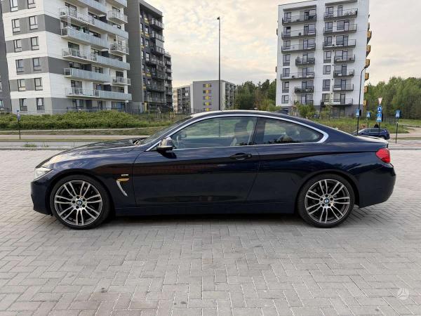 Blue BMW 430 2014 in Vilnius, with an engine capacity of 2.99 L and mileage of 306 thousand km for 11450 €, photo 5 on AUTOMOTO.COM.LV