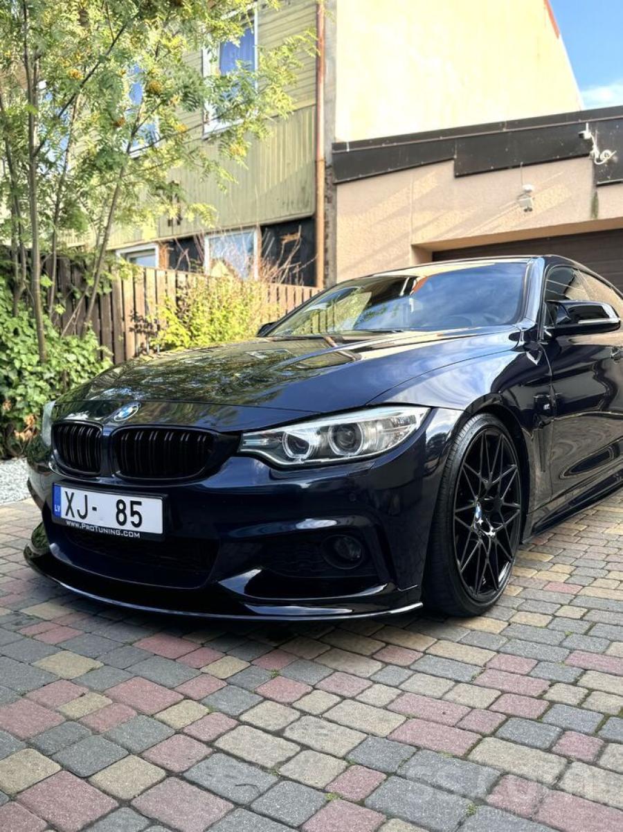 Blue BMW 430 2015 in Liepaja, with an engine capacity of 3.00 L and mileage of 243 thousand km for 18500 €, photo 1 on AUTOMOTO.COM.LV