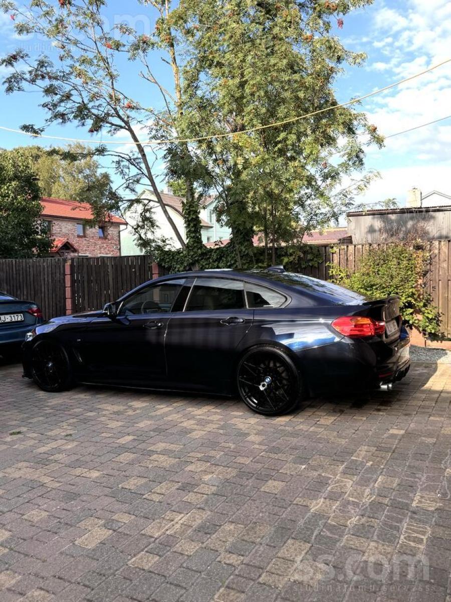 Blue BMW 430 2015 in Liepaja, with an engine capacity of 3.00 L and mileage of 243 thousand km for 18500 €, photo 3 on AUTOMOTO.COM.LV