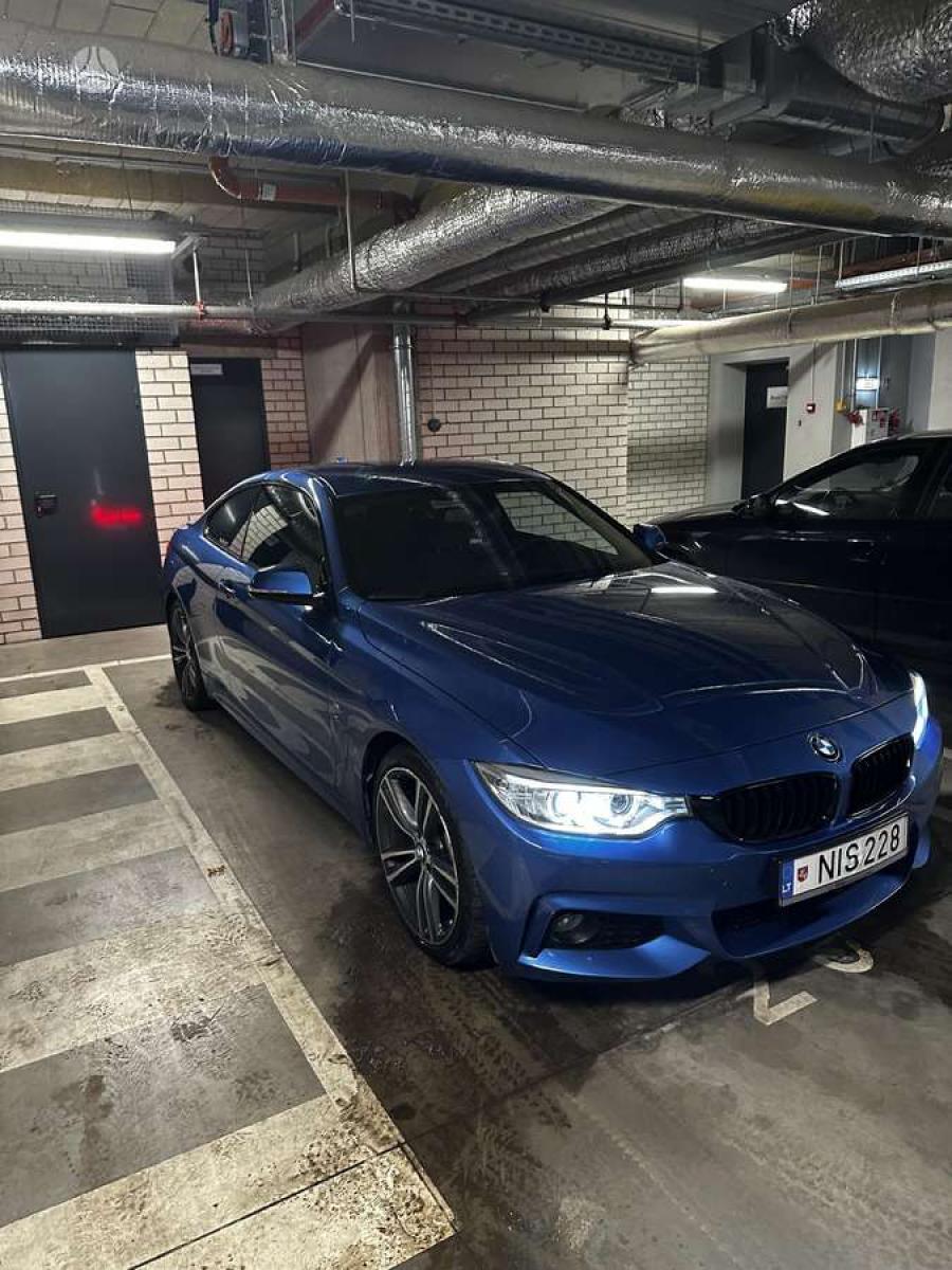 Blue BMW 430 2015 in Kaunas, with an engine capacity of 2.99 L and mileage of 154 thousand km for 19000 €, photo 4 on AUTOMOTO.COM.LV