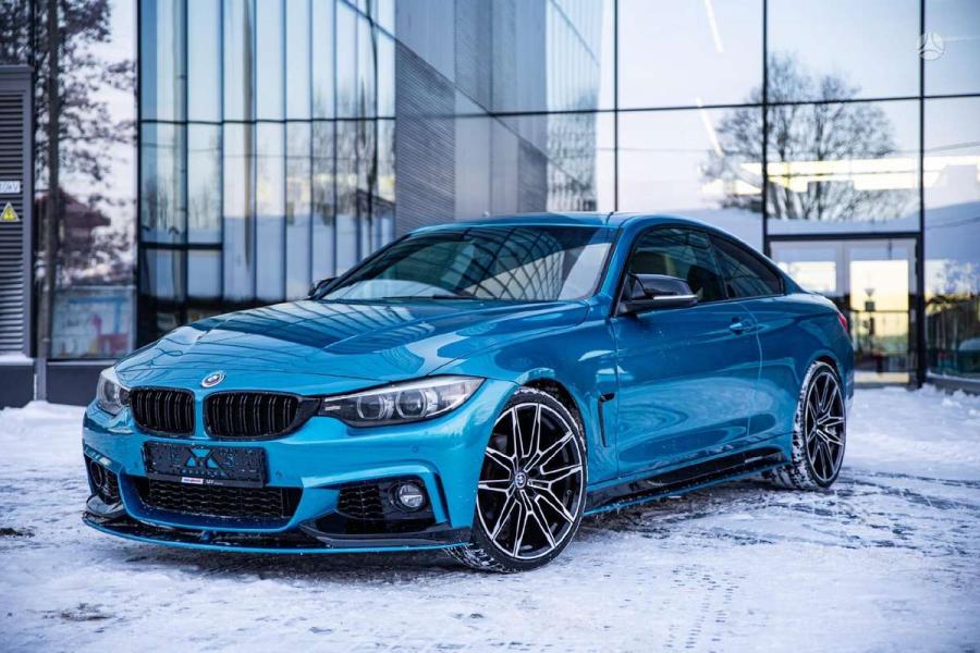 Zils BMW 430 2018 Viļņa, ar dzinēja tilpumu 2.00 L un nobraukumu 55 tūkst. km par 23500 €, foto 1 vietnē AUTOMOTO.COM.LV