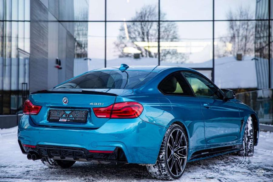 Zils BMW 430 2018 Viļņa, ar dzinēja tilpumu 2.00 L un nobraukumu 55 tūkst. km par 23500 €, foto 6 vietnē AUTOMOTO.COM.LV