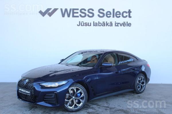Blue BMW 430 2022 in Riga, with an engine capacity of 2.00 L and mileage of 54 thousand km for 39490 €, photo 1 on AUTOMOTO.COM.LV