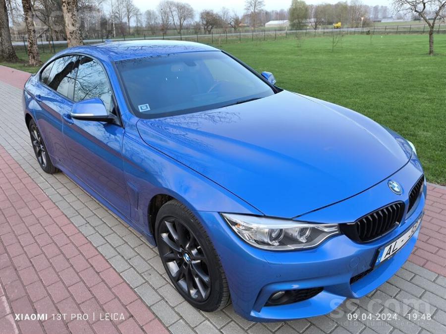 Zils BMW 430 2016 Cēsis, ar dzinēja tilpumu 3.00 L un nobraukumu 0 tūkst. km par 15350 €, foto 2 vietnē AUTOMOTO.COM.LV