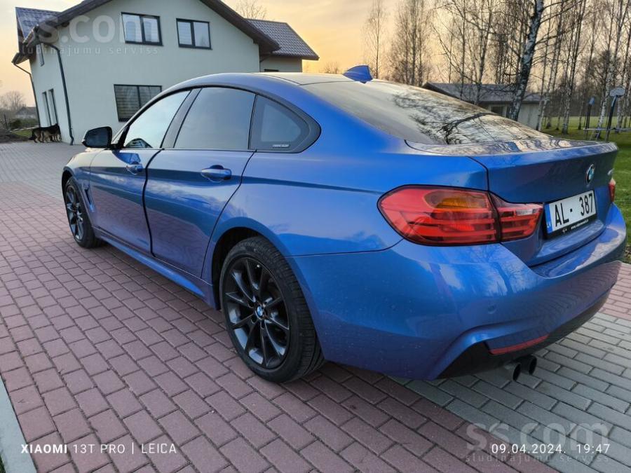 Zils BMW 430 2016 Cēsis, ar dzinēja tilpumu 3.00 L un nobraukumu 0 tūkst. km par 15350 €, foto 3 vietnē AUTOMOTO.COM.LV