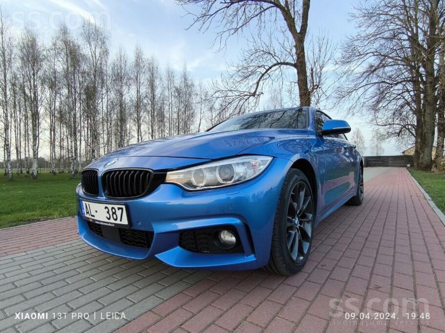 Zils BMW 430 2016 Cēsis, ar dzinēja tilpumu 3.00 L un nobraukumu 0 tūkst. km par 15350 €, foto 15 vietnē AUTOMOTO.COM.LV