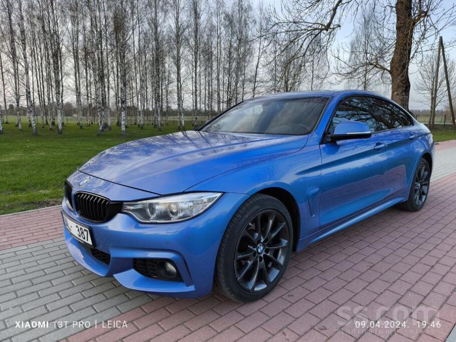 Zils BMW 430 2016 Cēsis, ar dzinēja tilpumu 3.00 L un nobraukumu 0 tūkst. km par 15350 €, foto 16 vietnē AUTOMOTO.COM.LV