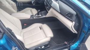 Blue BMW 430 2017 in Riga, with an engine capacity of 3.00 L and mileage of 124 thousand km for 18900 €, photo 3 on AUTOMOTO.COM.LV