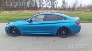 Blue BMW 430 2017 in Riga, with an engine capacity of 3.00 L and mileage of 124 thousand km for 18900 €, photo 6 on AUTOMOTO.COM.LV