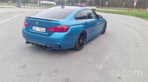 Blue BMW 430 2017 in Riga, with an engine capacity of 3.00 L and mileage of 124 thousand km for 18900 €, photo 9 on AUTOMOTO.COM.LV
