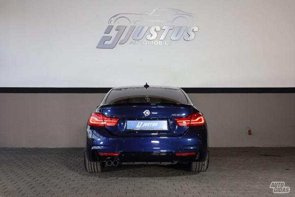 Blue BMW 430 2019 in Kaunas, with an engine capacity of 2.00 L and mileage of 43 thousand km for 28992 €, photo 5 on AUTOMOTO.COM.LV