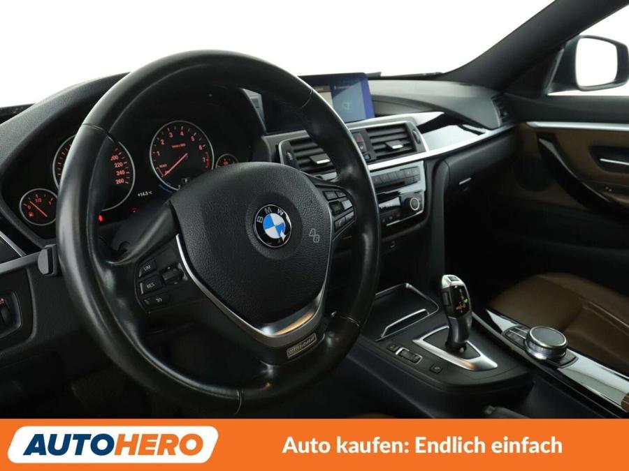 Brown BMW 430 2017 in Kaunas, with an engine capacity of 2.00 L and mileage of 75 thousand km for 27334 €, photo 11 on AUTOMOTO.COM.LV