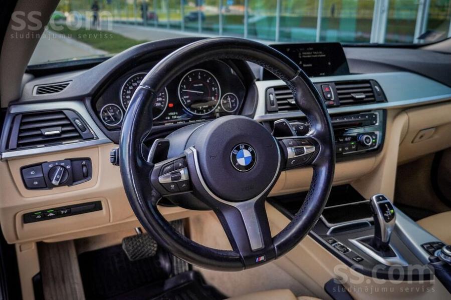 BMW 430 2016 in Riga, with an engine capacity of 3.00 L and mileage of 173 thousand km for 21500 €, photo 11 on AUTOMOTO.COM.LV