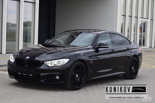 Black BMW 430 Gran Coupe 2014 in Vilnius, with an engine capacity of 3.00 L and mileage of 287 thousand km for 14500 €, photo 1 on AUTOMOTO.COM.LV