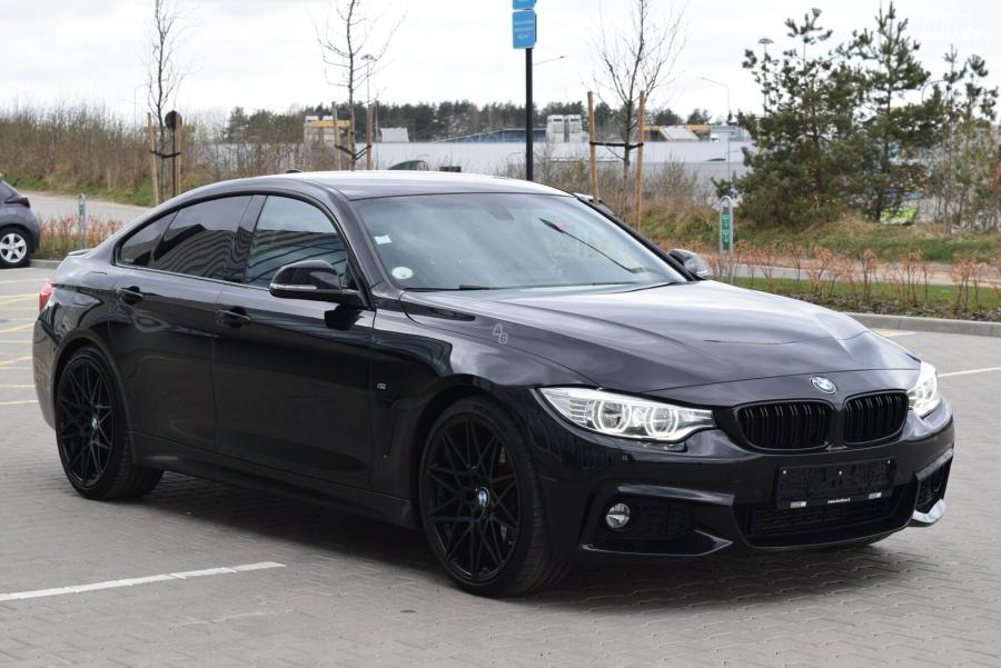 Melns BMW 430 Gran Coupe 2014 Viļņa, ar dzinēja tilpumu 3.00 L un nobraukumu 287 tūkst. km par 14500 €, foto 4 vietnē AUTOMOTO.COM.LV