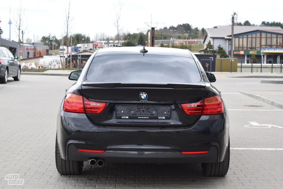 Melns BMW 430 Gran Coupe 2014 Viļņa, ar dzinēja tilpumu 3.00 L un nobraukumu 287 tūkst. km par 14500 €, foto 6 vietnē AUTOMOTO.COM.LV