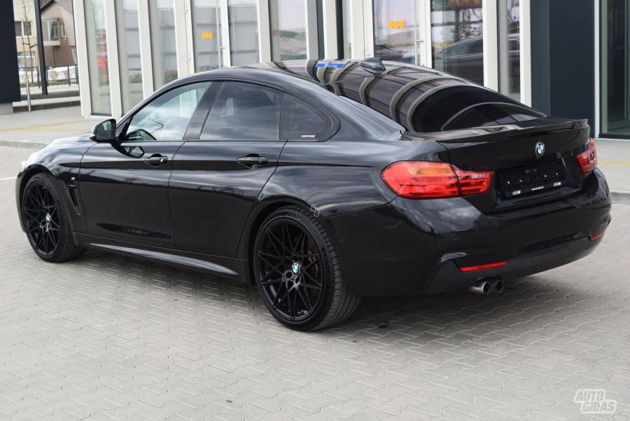 Melns BMW 430 Gran Coupe 2014 Viļņa, ar dzinēja tilpumu 3.00 L un nobraukumu 287 tūkst. km par 14500 €, foto 7 vietnē AUTOMOTO.COM.LV