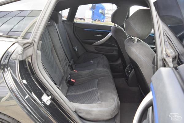 Black BMW 430 Gran Coupe 2014 in Vilnius, with an engine capacity of 3.00 L and mileage of 287 thousand km for 14500 €, photo 9 on AUTOMOTO.COM.LV