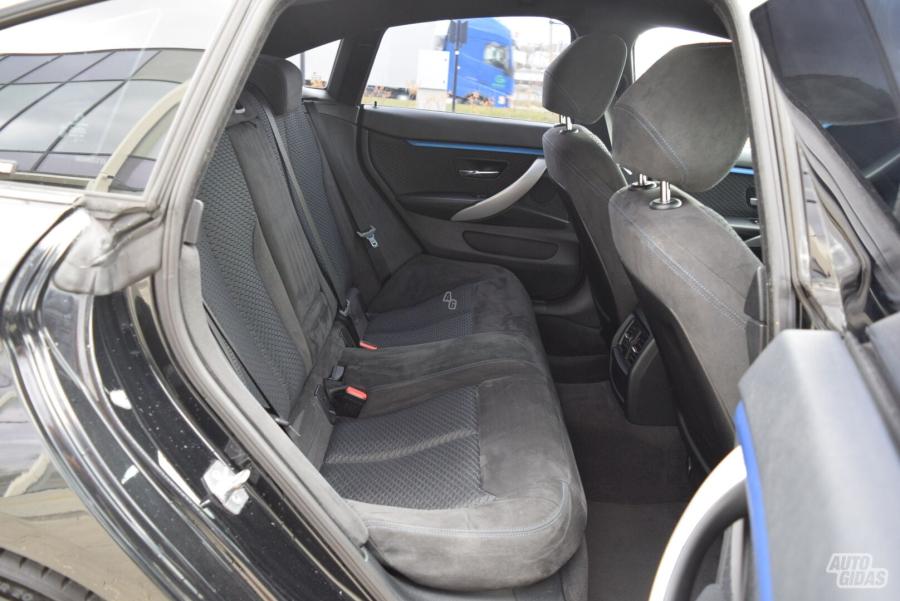 Melns BMW 430 Gran Coupe 2014 Viļņa, ar dzinēja tilpumu 3.00 L un nobraukumu 287 tūkst. km par 14500 €, foto 10 vietnē AUTOMOTO.COM.LV