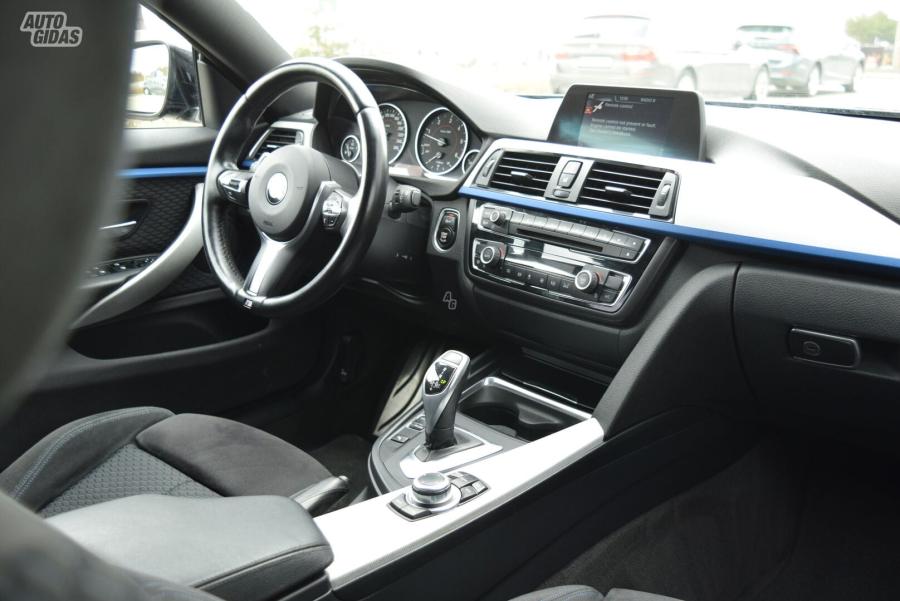 Melns BMW 430 Gran Coupe 2014 Viļņa, ar dzinēja tilpumu 3.00 L un nobraukumu 287 tūkst. km par 14500 €, foto 11 vietnē AUTOMOTO.COM.LV