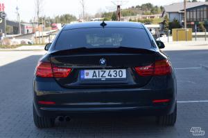 Black BMW 430 Gran Coupe 2015 in Vilnius, with an engine capacity of 3.00 L and mileage of 249 thousand km for 14350 €, photo 6 on AUTOMOTO.COM.LV