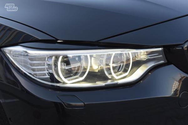 Black BMW 430 Gran Coupe 2015 in Vilnius, with an engine capacity of 3.00 L and mileage of 249 thousand km for 14350 €, photo 10 on AUTOMOTO.COM.LV
