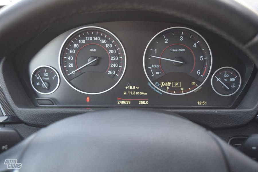 Black BMW 430 Gran Coupe 2015 in Vilnius, with an engine capacity of 3.00 L and mileage of 249 thousand km for 14350 €, photo 23 on AUTOMOTO.COM.LV