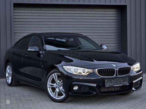 Melns BMW 430 Gran Coupe 2015 Kauņa, ar dzinēja tilpumu 3.00 L un nobraukumu 240 tūkst. km par 14350 €, foto 1 vietnē AUTOMOTO.COM.LV