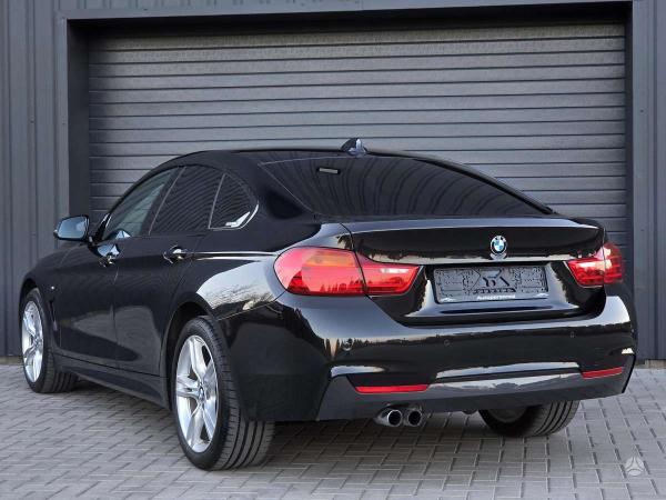 Melns BMW 430 Gran Coupe 2015 Kauņa, ar dzinēja tilpumu 3.00 L un nobraukumu 240 tūkst. km par 14350 €, foto 5 vietnē AUTOMOTO.COM.LV
